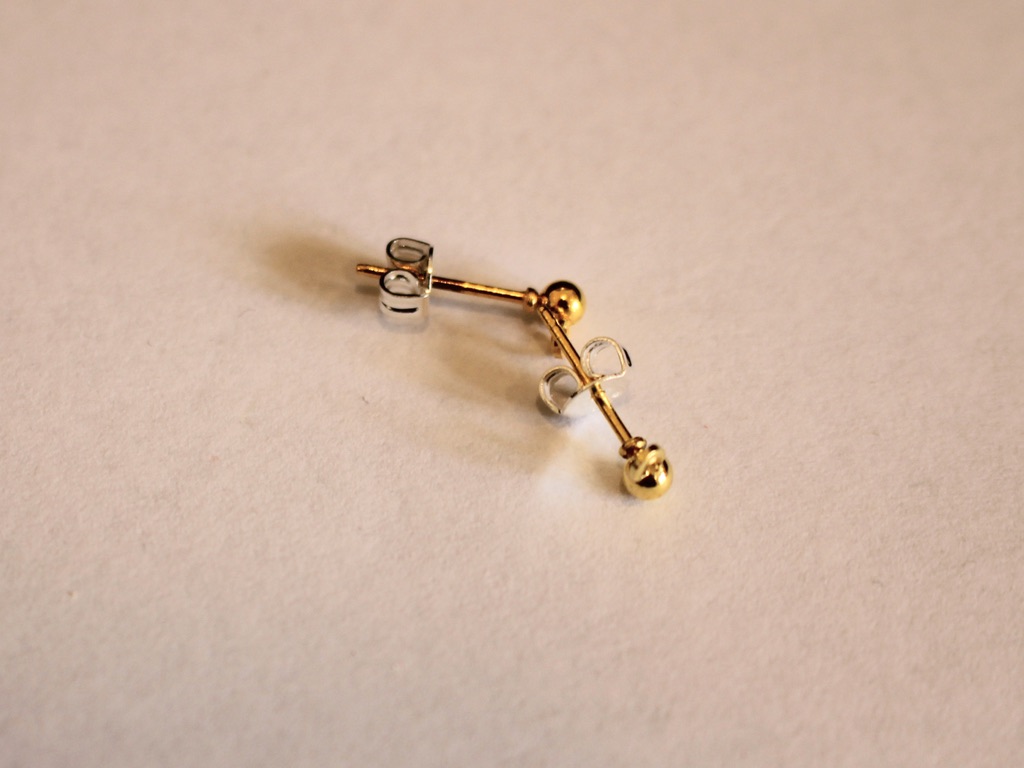 how to make chain loop earrings with chunky chains