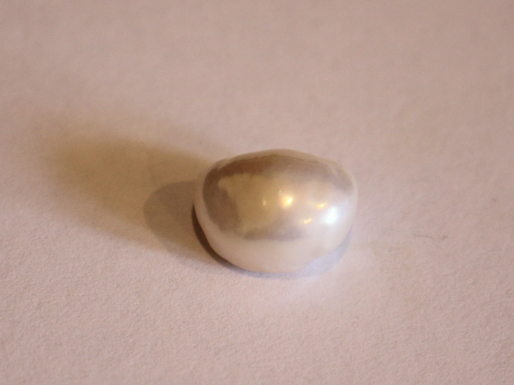 Here's how to make a single floating pearl necklace
